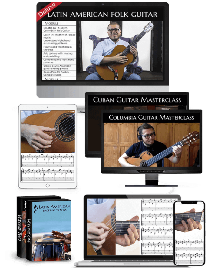 Latin American Folk Guitar (Extended) - Learn Colombian & Cuban Music