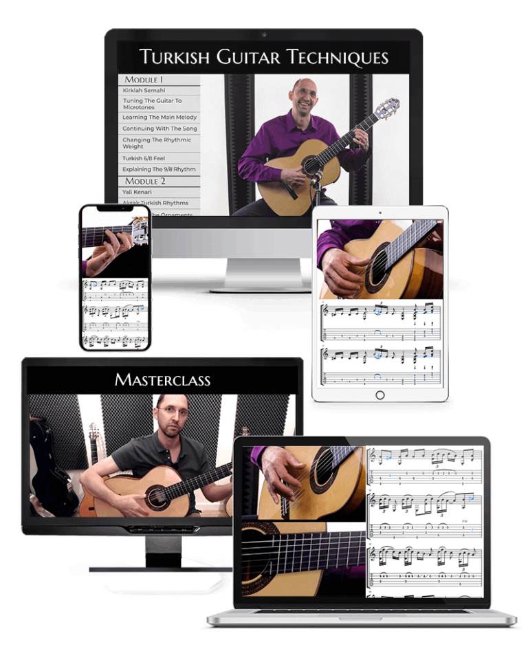 Learn Turkish Guitar Techniques - Makam music for guitar